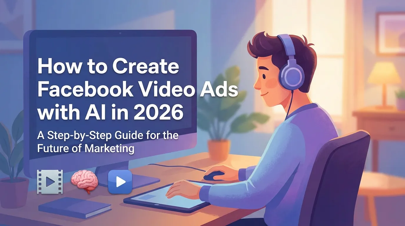 How To Create Facebook Video Ads With AI In 2026 | KreadoAI
